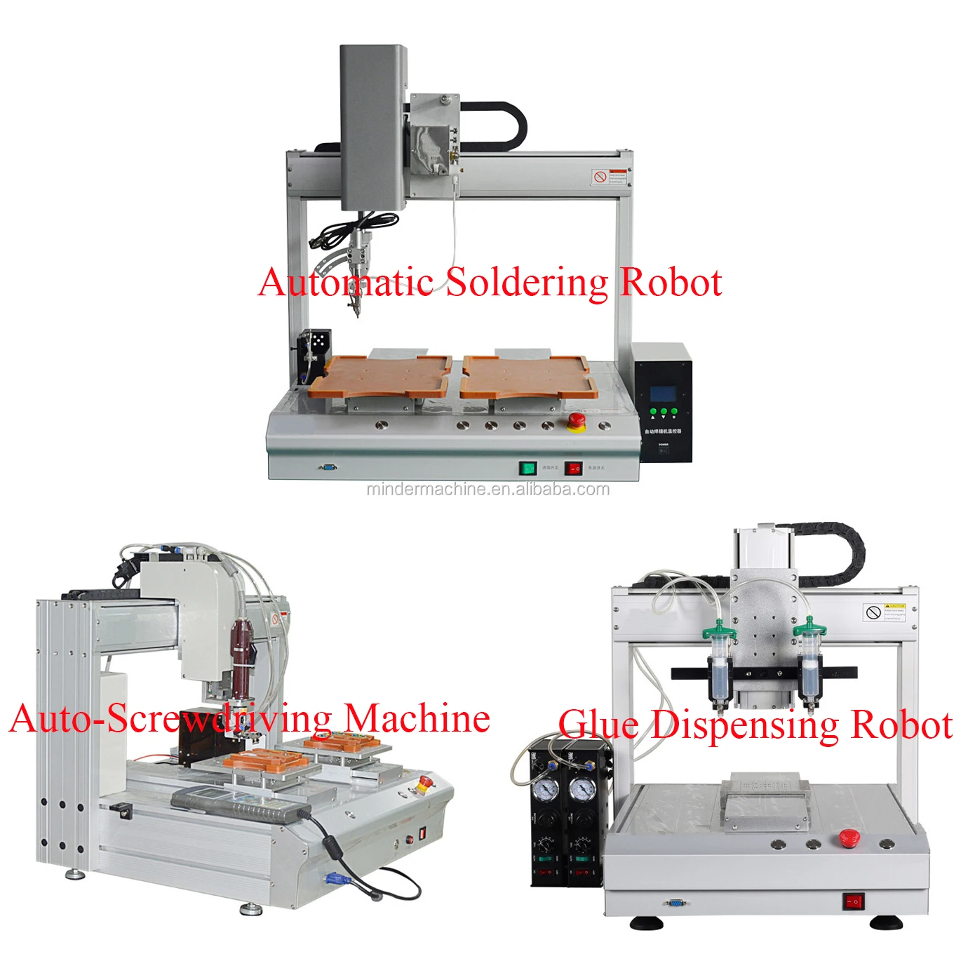 Automatic Screw Fasten Robot / Screw Tighten Robot For Pcb Assembly ...
