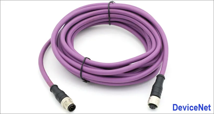 Devicenet Escudo M12 5p De Cable Conector De Cable Impermeable Ip67 ...
