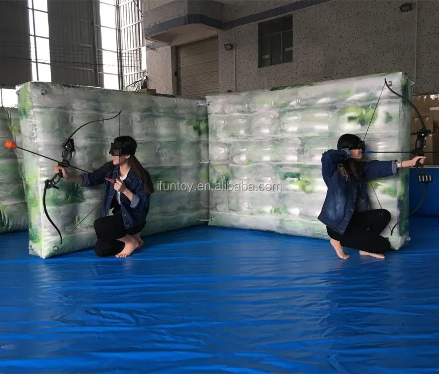 Cheap Inflatable Oil Drum Bunker/inflatable Cylinder Paintball Bunker ...