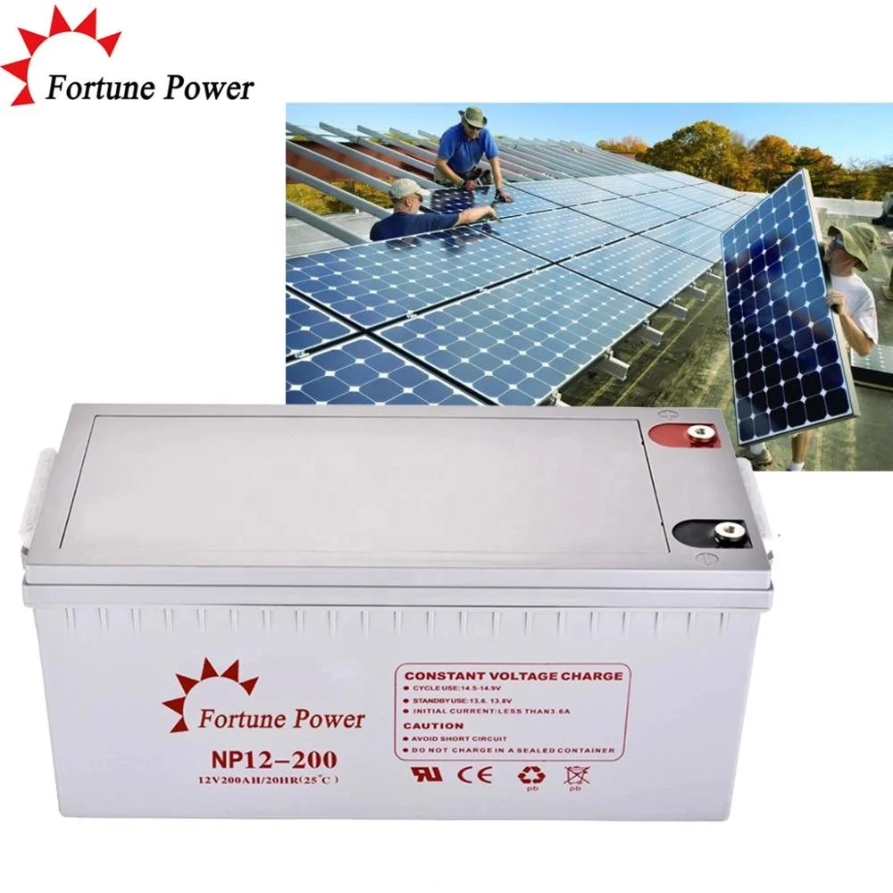 Fortune Power 200ah 12v Deep Cycle Solar Battery - 5years Warranty