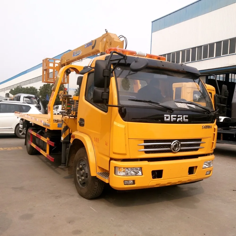 5 Tons Wrecker Mounted Crane Tow Truck - Durable & Efficient