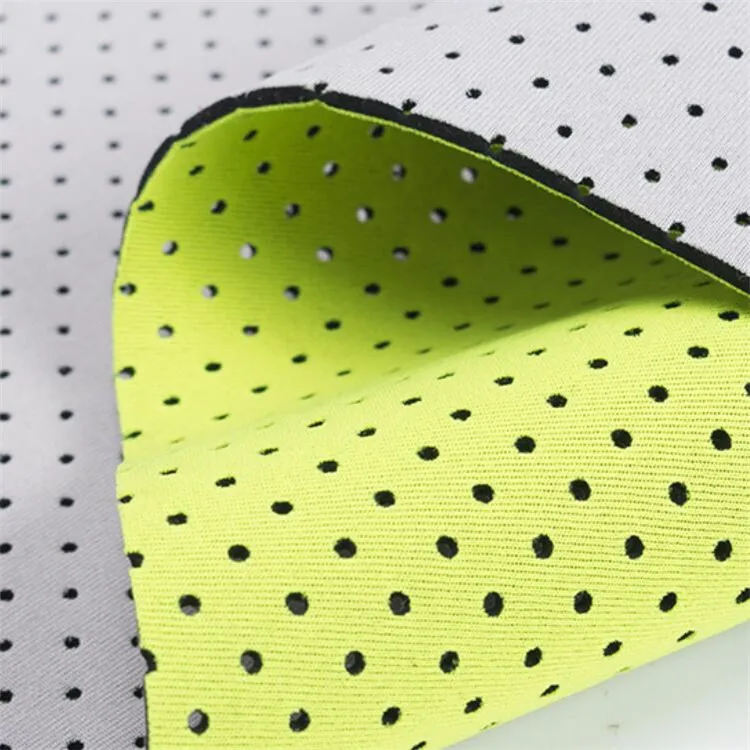 Eu Standard Sbr Breathable Foam Rubber Perforated Neoprene Material ...