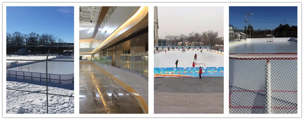 Wear Resistance Ice Roller Skating Rink Dasher Board For Hockey ...