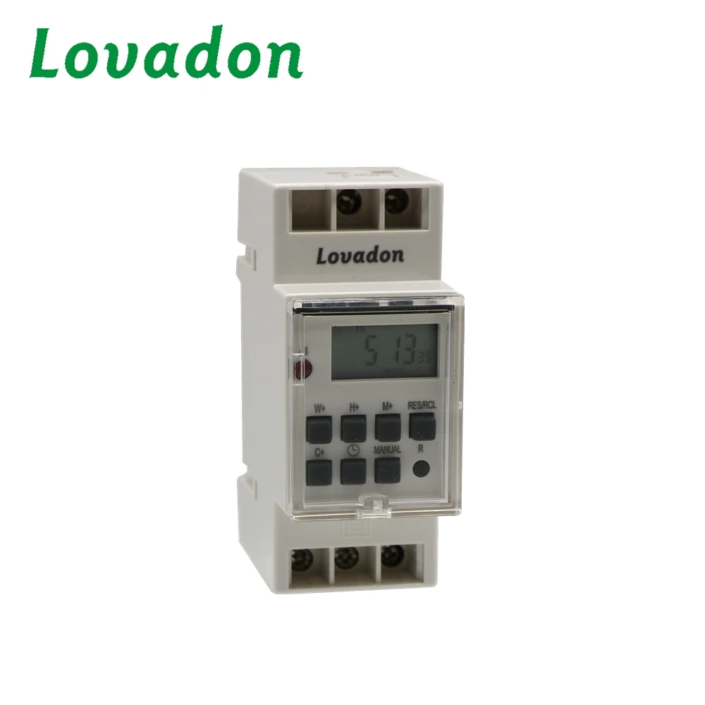 New Style 3 Phase Electronic Timer Switch Mini Multifunctional Digital ...