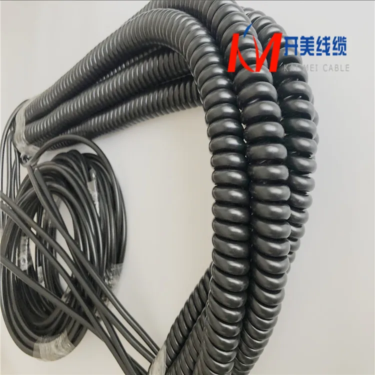 CNC Machine Tool Spiral Cable - Reliable and Versatile