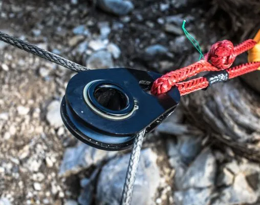 Winch Snatch Block Pulley Off Road 4x4 Recovery 8ton Tonne (8t) - Buy ...