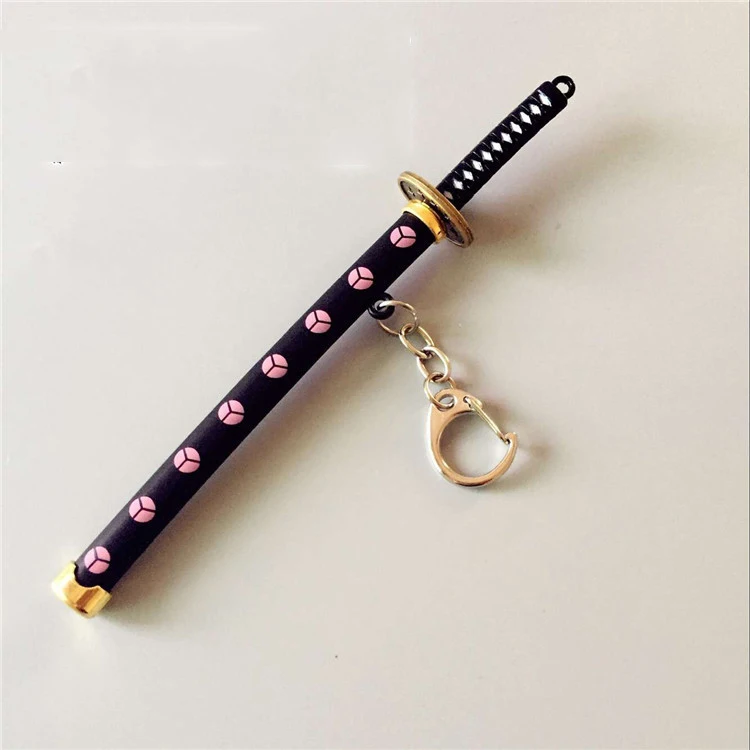 Japanese Ninja Samurai Sword Game Model Keyring Unisex Key Chain With ...