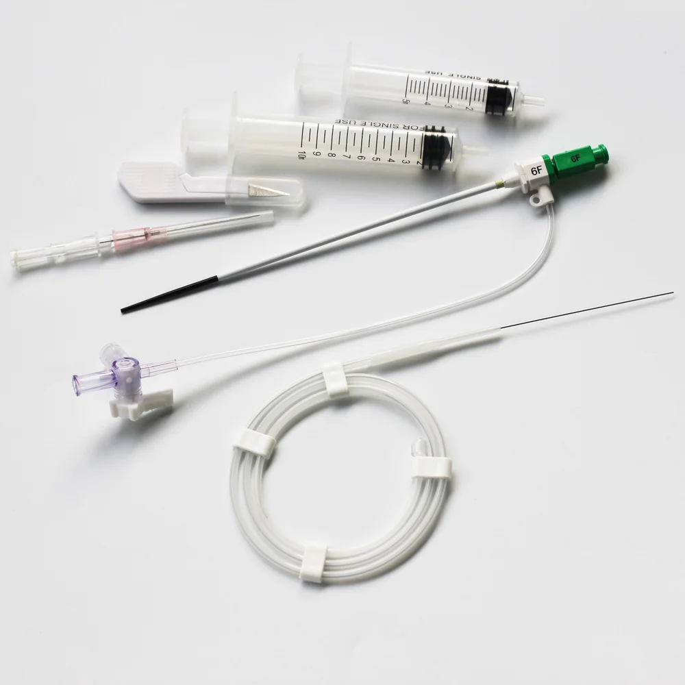 Supply Disposable Guiding Catheter Transradial Introducer Sheath Kits ...