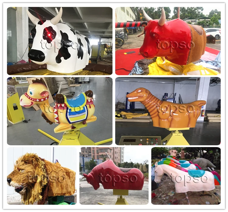 Mechanical Rodeo Bull Rides - Thrill and Fun Combined