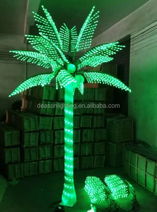 Palmera Decorativa Para Interior Y Exterior,Iluminada - Buy Led De ...