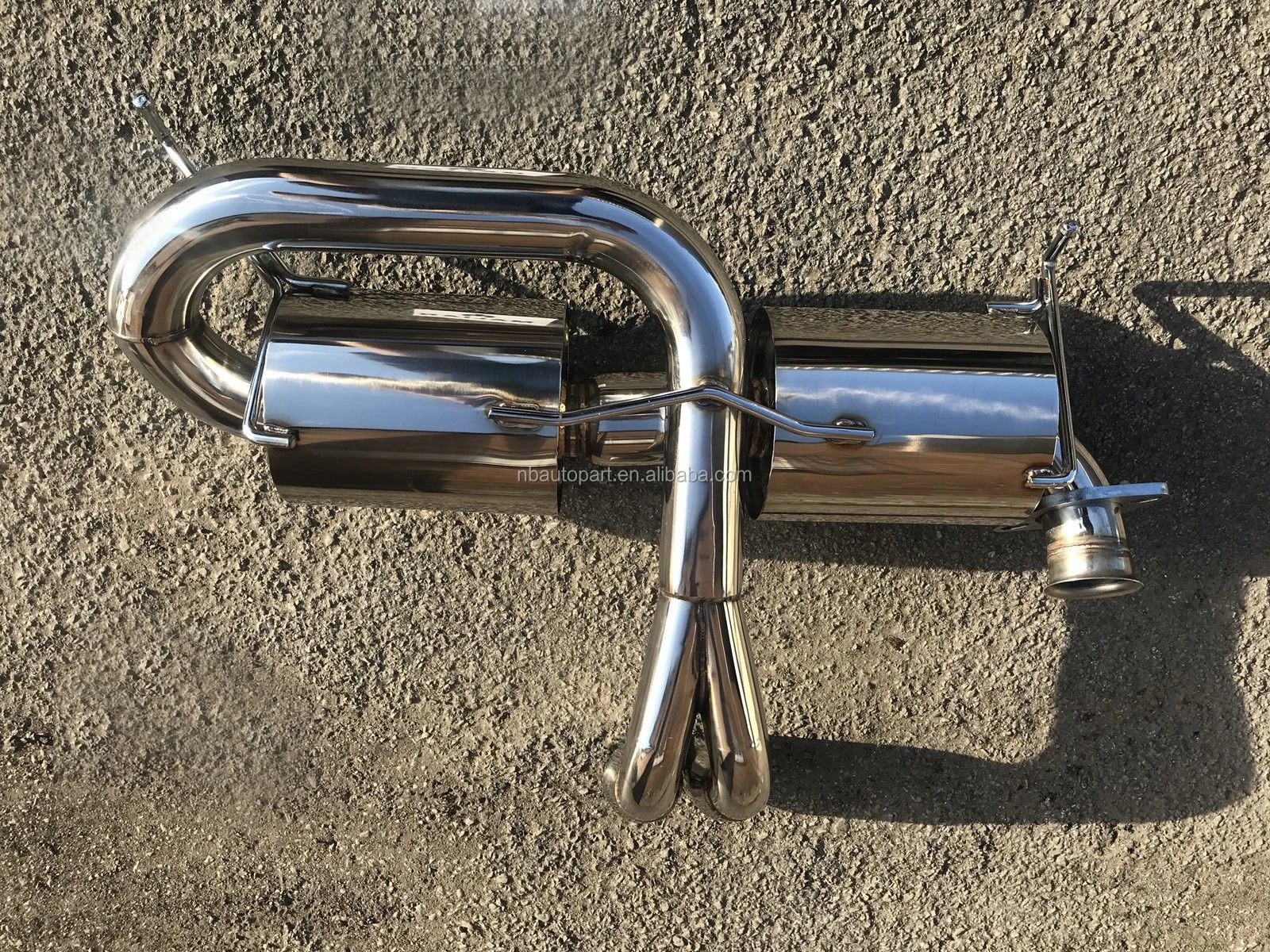 3.00" Dual Muffler Tip Catback Exhaust Kit for Toyota MR2 Spyder