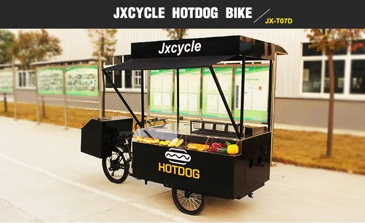 Electric Mobile Hot Dog Tricycle - Food Truck with Grill & Fryer for ...