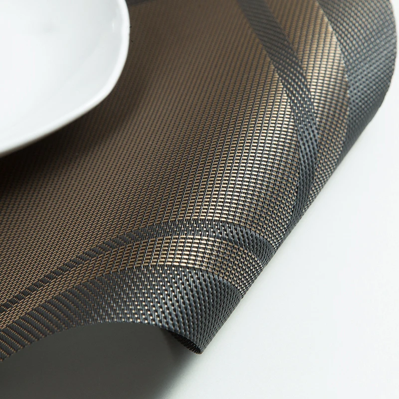 Eco Friendly Custom Woven Plastic Table Mats - Sustainable & Stylish