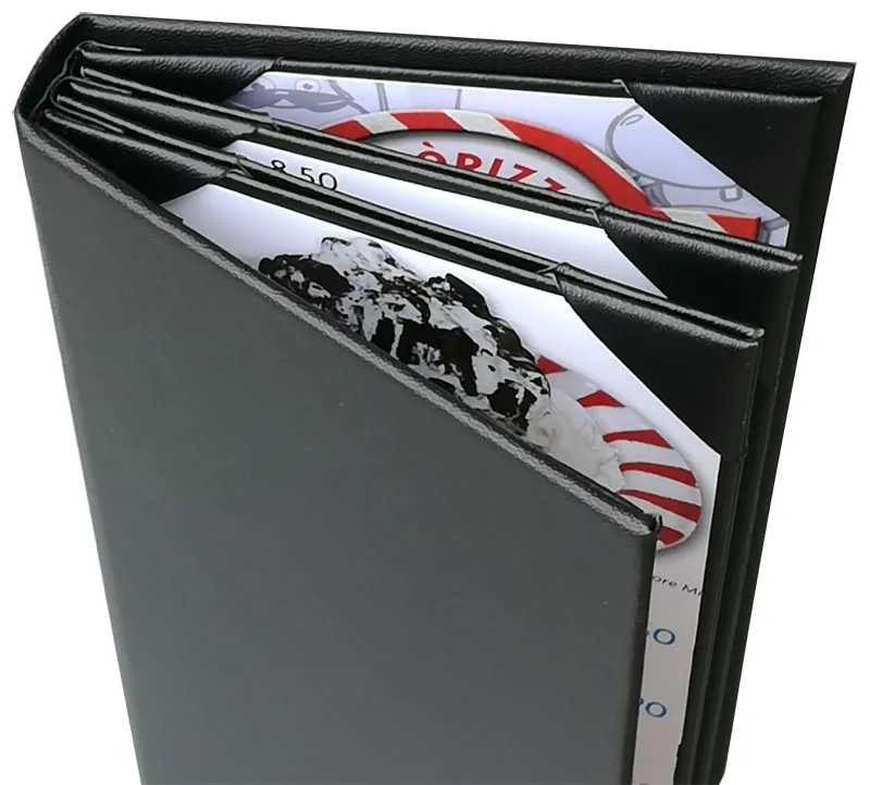 High Quality 4 Panels Menu Cover - Durable & Versatile