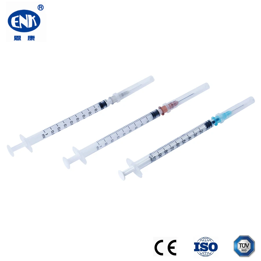 Disposable Plastic Sterile 1 Ml Syringe With Cap - Buy 1 Ml Syringe ...