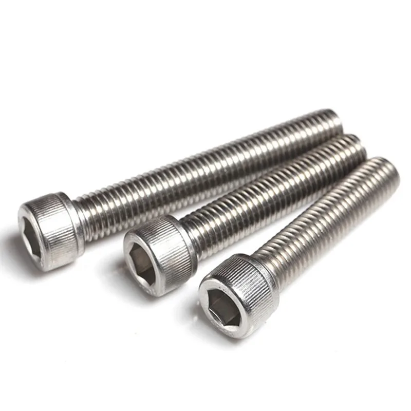 M12*100mm SUS304 Stainless Steel Hexagon Socket Head Cap Screw DIN912 ...