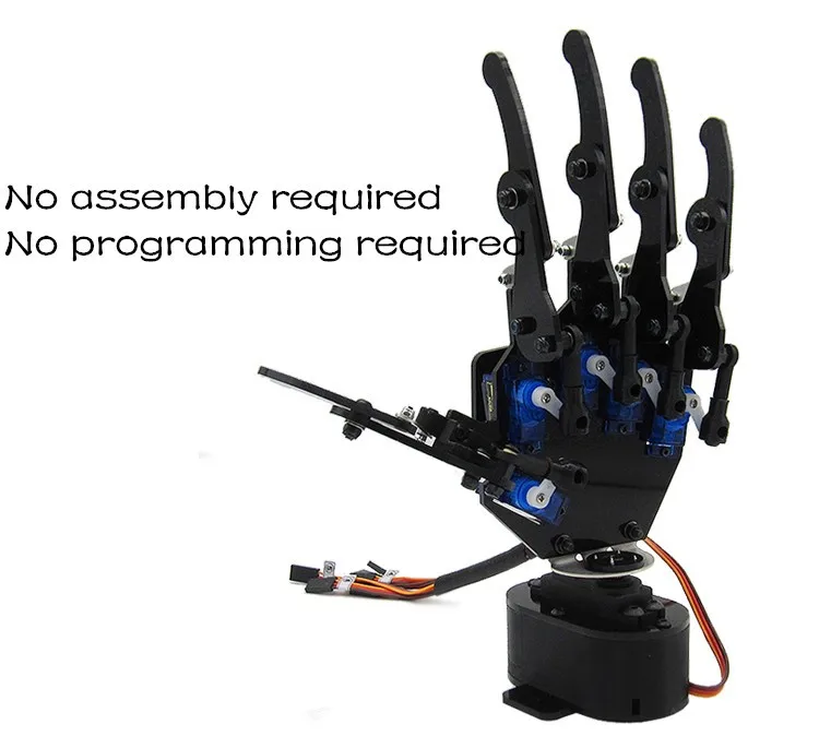 Bionic 6 Degrees Of Freedom Human Robot Hand For Education - Buy Robot ...
