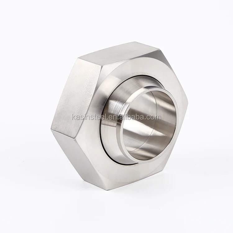 Aisi304/316l Sanitary Stainless Steel Din/sms/idf/rjt Hexagonal Union ...