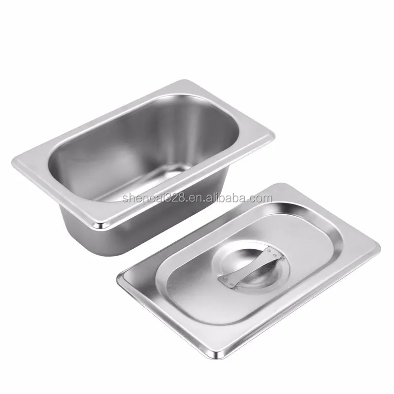 Stainless Steel Gastronom Ice Cream Container - Durable & Versatile