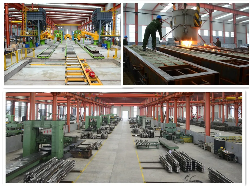 Customized 136RE #10 RBM Frog Railroad Turnout for Railways