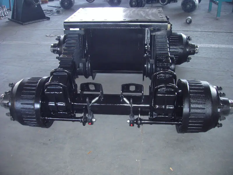 Heavy Loaded Bogie Suspension With 17.5t 20t English Type Axle - Buy Bogie Suspension,Bogie ...