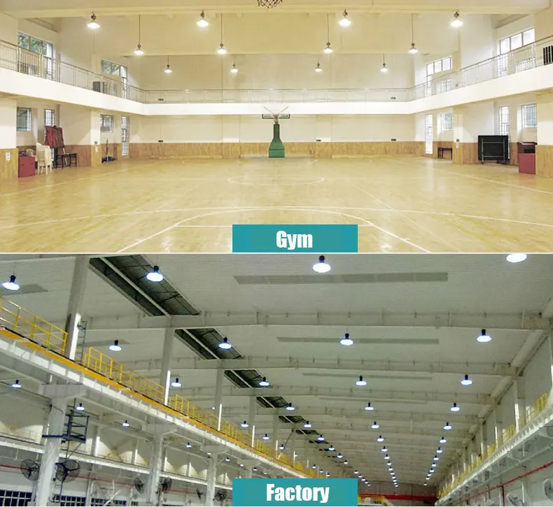 Sehon E40 Led Hanging High Bay Lights 50W 70W 100W 150W Warehouse ...
