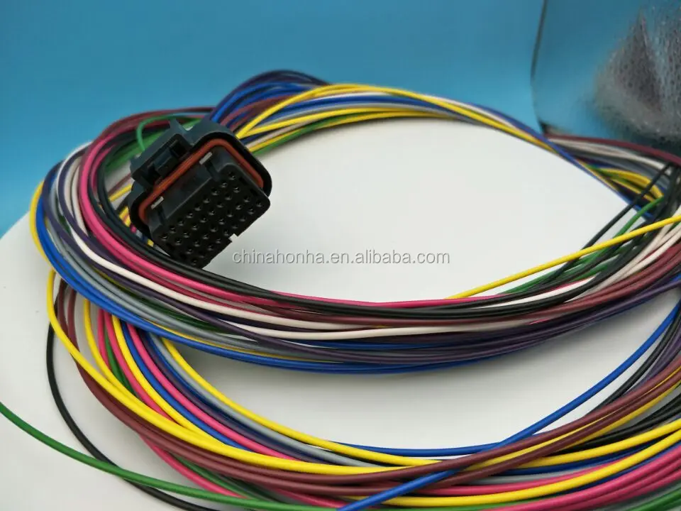 High Quality Wireharness Motec/haltech ECU 34 PIN Female DTA S60 & S80