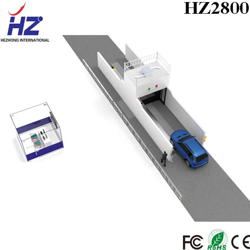 X-ray Car Scanner Machine For Security With Conveyor Track - Buy Car ...