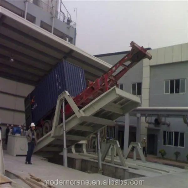 Dump Truck Unloading Platform - Hydraulic Truck Dumper
