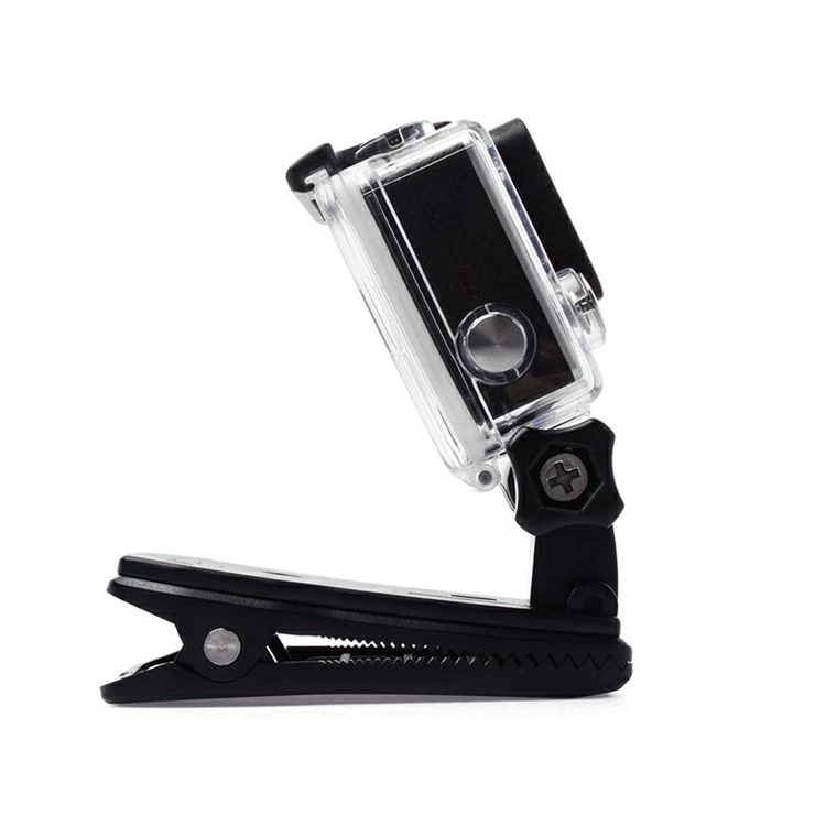 Quick Clip Bracket For Gopro Action Camera Go Pro 4k Silver Black ...