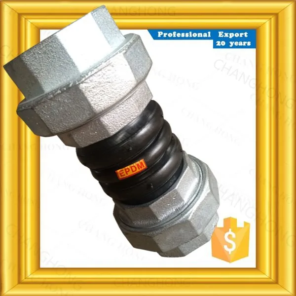 Oem Threaded Union Type Flexible Connector - Buy Threaded Union Type ...