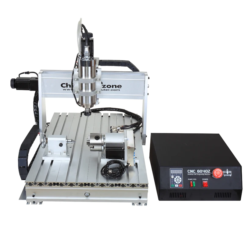 Hot Sale Mini Cnc 6040 4 Axis Computer Controlled Cheap Small 3d 4d Cnc ...