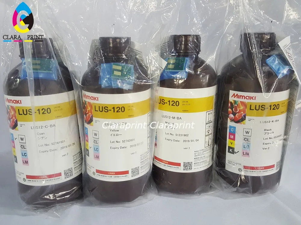 Mimaki LUS-120 UV Curable Ink - 1000ml for UJV & UJF Printers