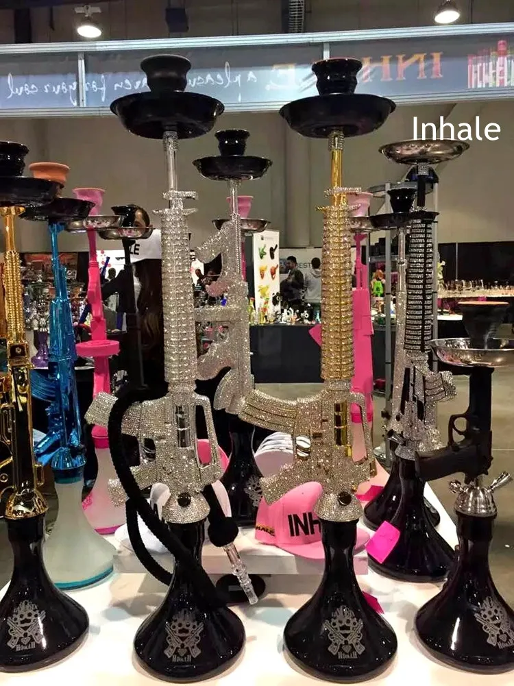 Inhale Gangsta Shooter Shisha Hookah AK47 - Original Design