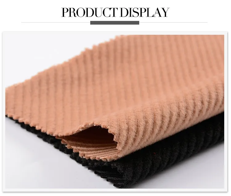 Chenhong Tex Woven Polyester Spandex Blend Fabrics With Wool Hand Feel ...