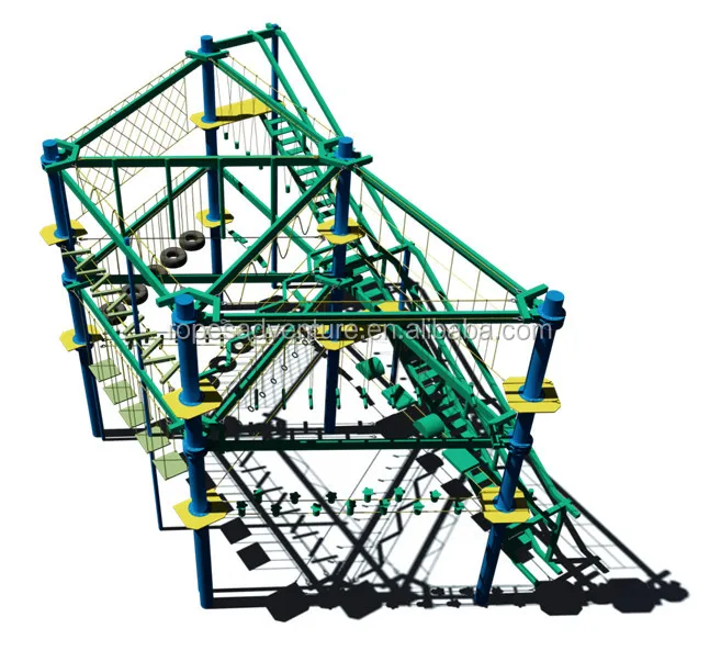 Outdoor High Ropes Course,High Obstacle Ropes Course,Hot-sale Adventure ...