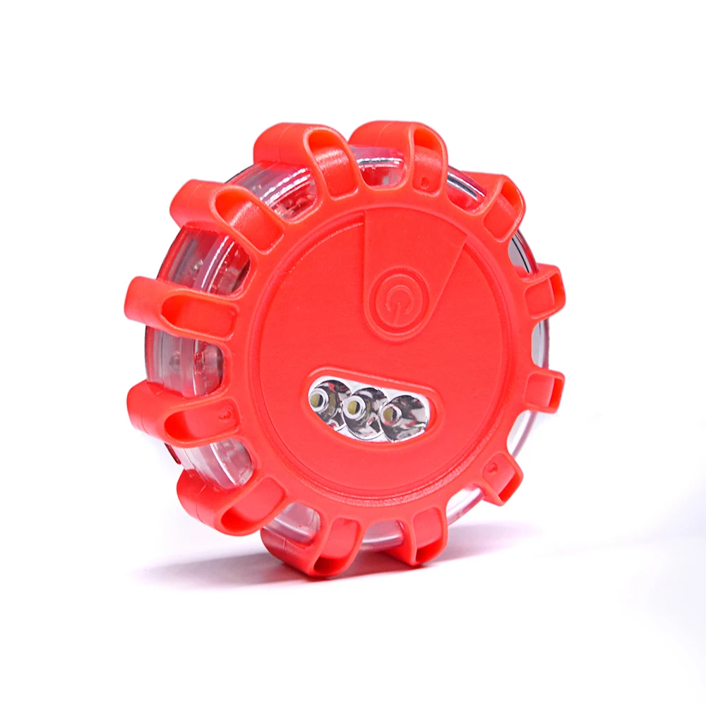 New LED Road Safety Warming Lamp Flare Flash light Emergency Disc ...