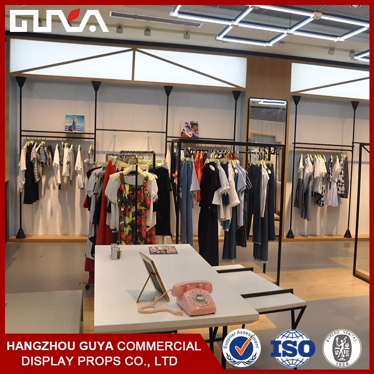 Retail Garment Clothing Store Showcase Shop Interior Design For Garment ...