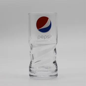 Customer Made 360ml Wholesale Drinking Pepsi Glass Cup With Logo - Buy ...