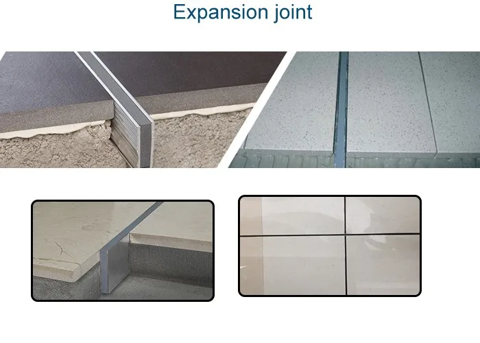 High Strength Aluminum Joint Expansion for Tile & Floor - OEM Available