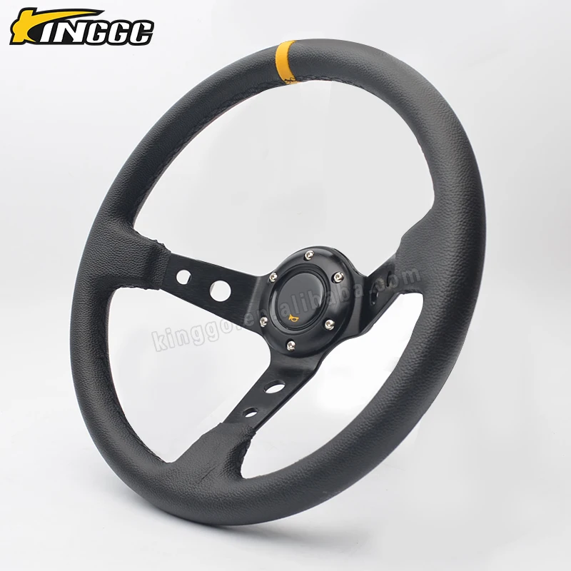 14inch 350mm Car Universal Racing Sport Drifting Deep Dish Steering ...