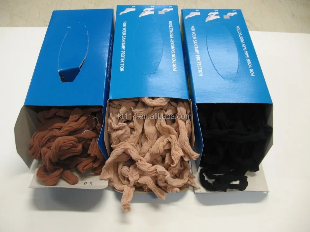 2018 Factory Price Try On Socks Disposable Foot Socks With Box Socks ...