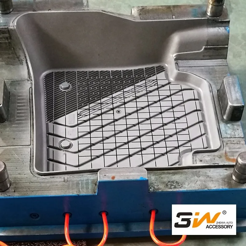 Injection Mold Tpe Car Mats Mold,Universal Tpe & Pvc Car Floor Mat Mold ...