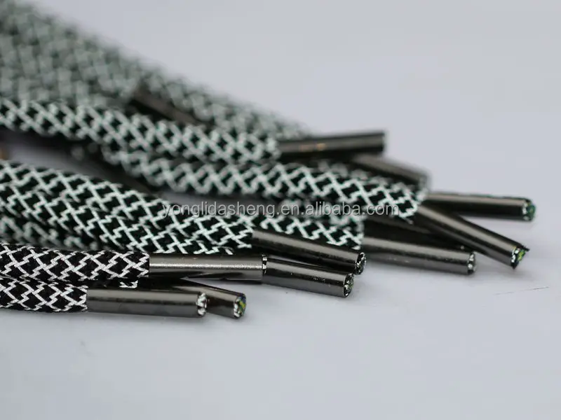 Engraved Logo Metal String Tips/metal Lace Tips /belt Metal Tip End On ...