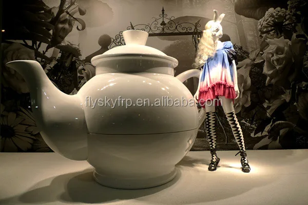 Giant Fiberglass Tea Cup Props For Display - Buy Alice's Teacup For ...