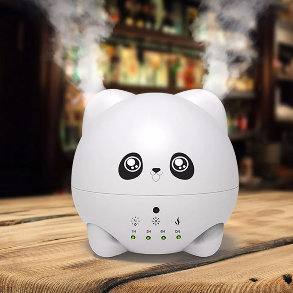 300ml Cute Panda Ultrasonic Baby Kids Oil Aroma Diffuser - Buy Kids Oil ...