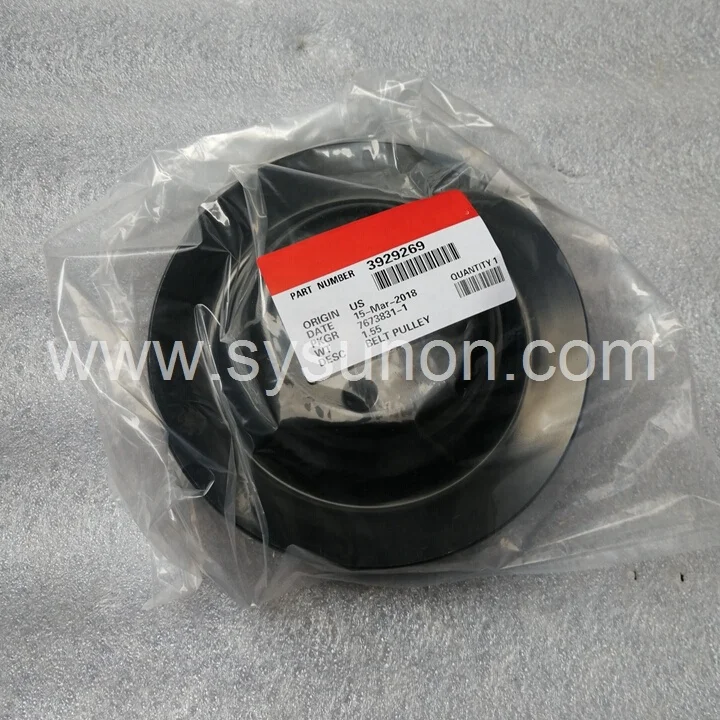QSL Diesel Engine Fan Pulley 3926855 3929269 for Construction Machinery ...