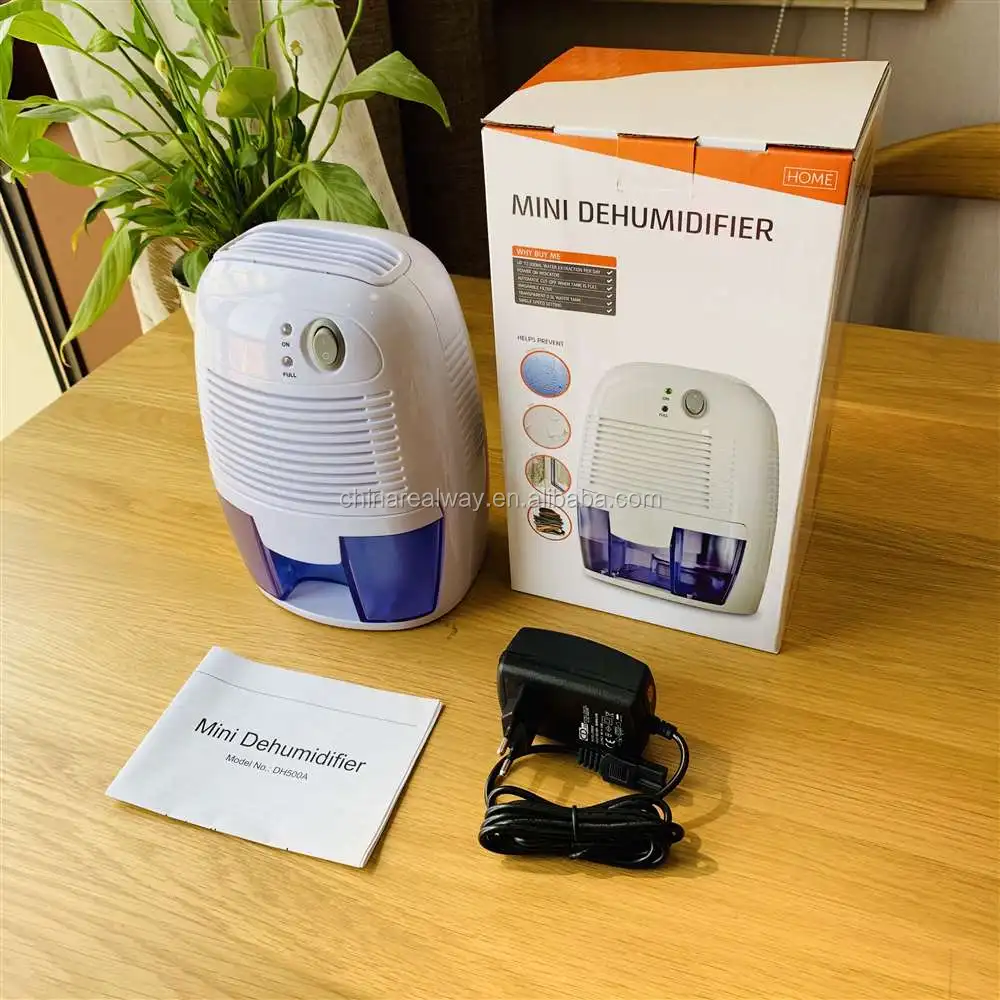500ml Portable USB Dehumidifier - Ideal for Small Spaces