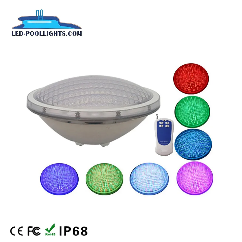 300w Replacement Ip68 Rgb 12v Underwater Light 316ss Par56 Led Pool Light With 2 Years Warranty ...