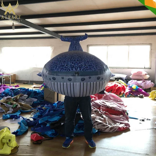 Lovely Inflatable Whale Fish Costume - Customized Shark